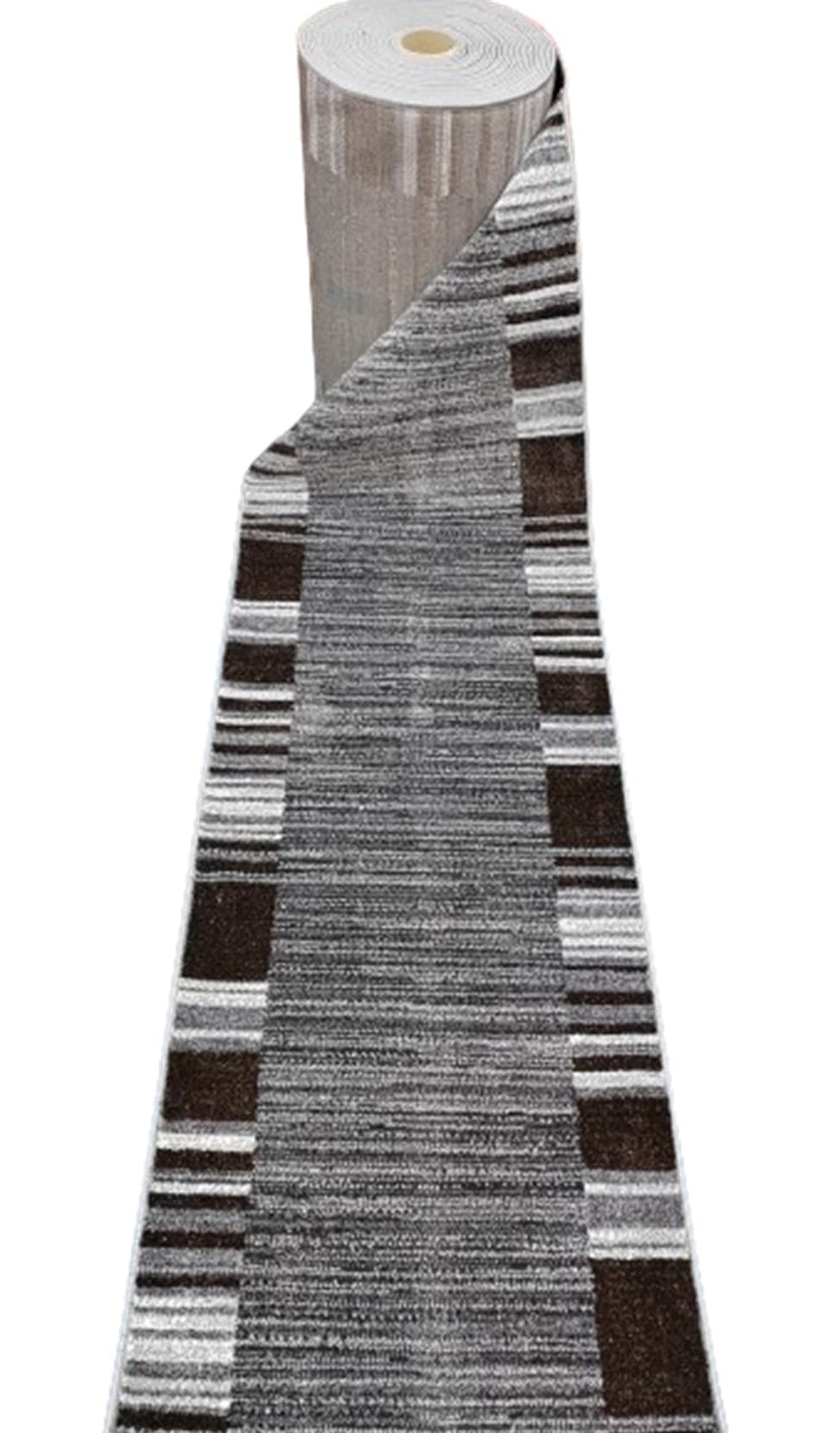 Traversa Mira,model 070, gri, latime 100 cm (surfilata) | EmaCarpets